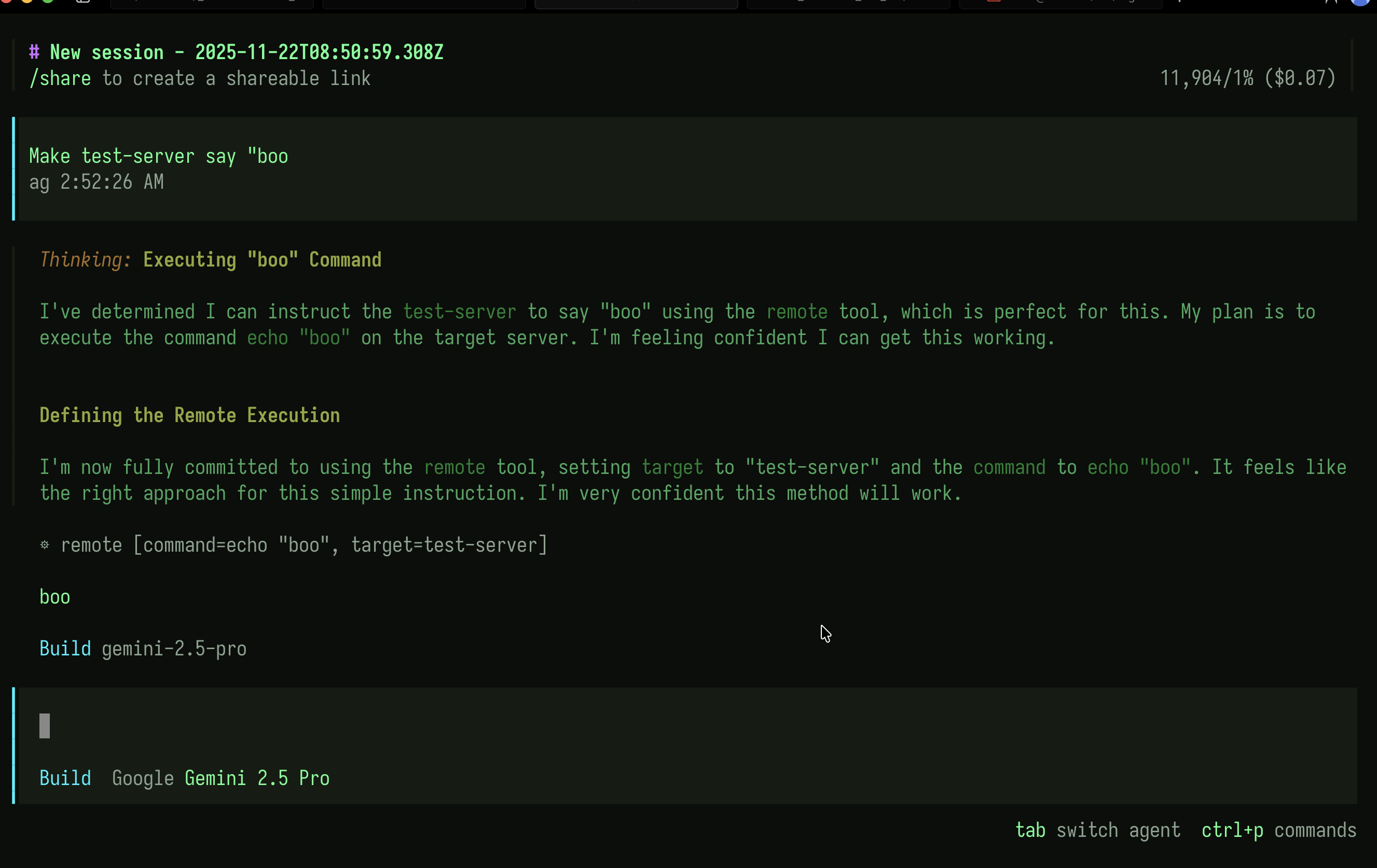 Agentic Sysadmin. No Playbooks, No YAML · Argv.Cloud